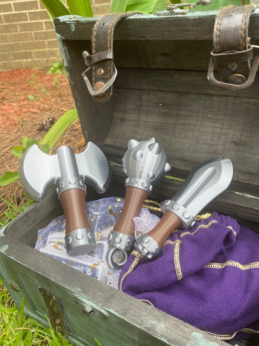 Babys First 3D Printed Weapon Rattles / Warrior or Battle Princess ...