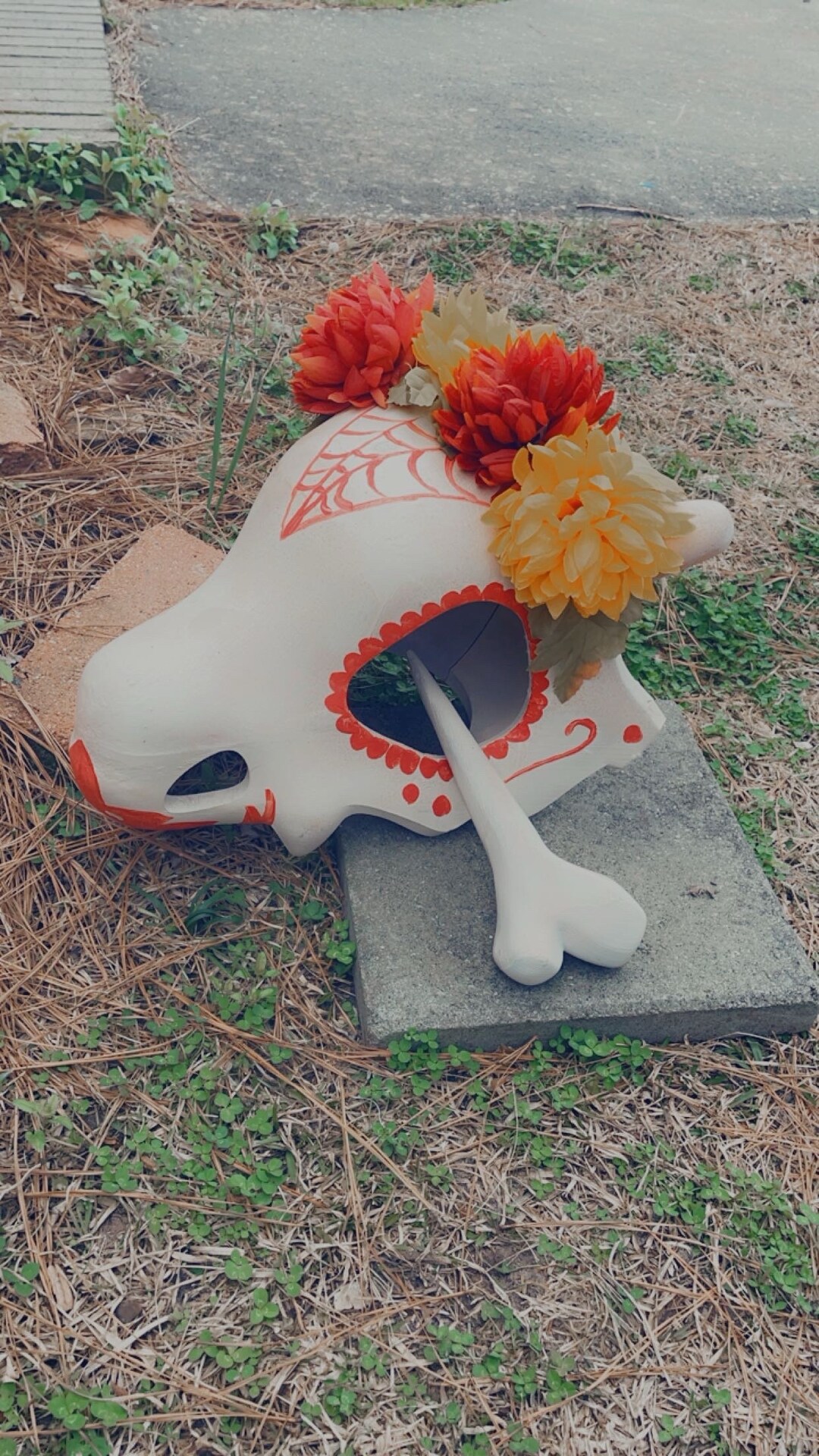 Large 3D Printed Cubone Skull Cosplay Mask / Cubone Cosplay/ Day of the ...