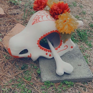 Large 3D Printed Cubone Skull Cosplay Mask / Cubone Cosplay/ Day of the ...