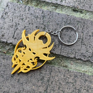 3D Printed Baldurs Gate 3 Keychain/ BG3 Logo Keychain - Etsy
