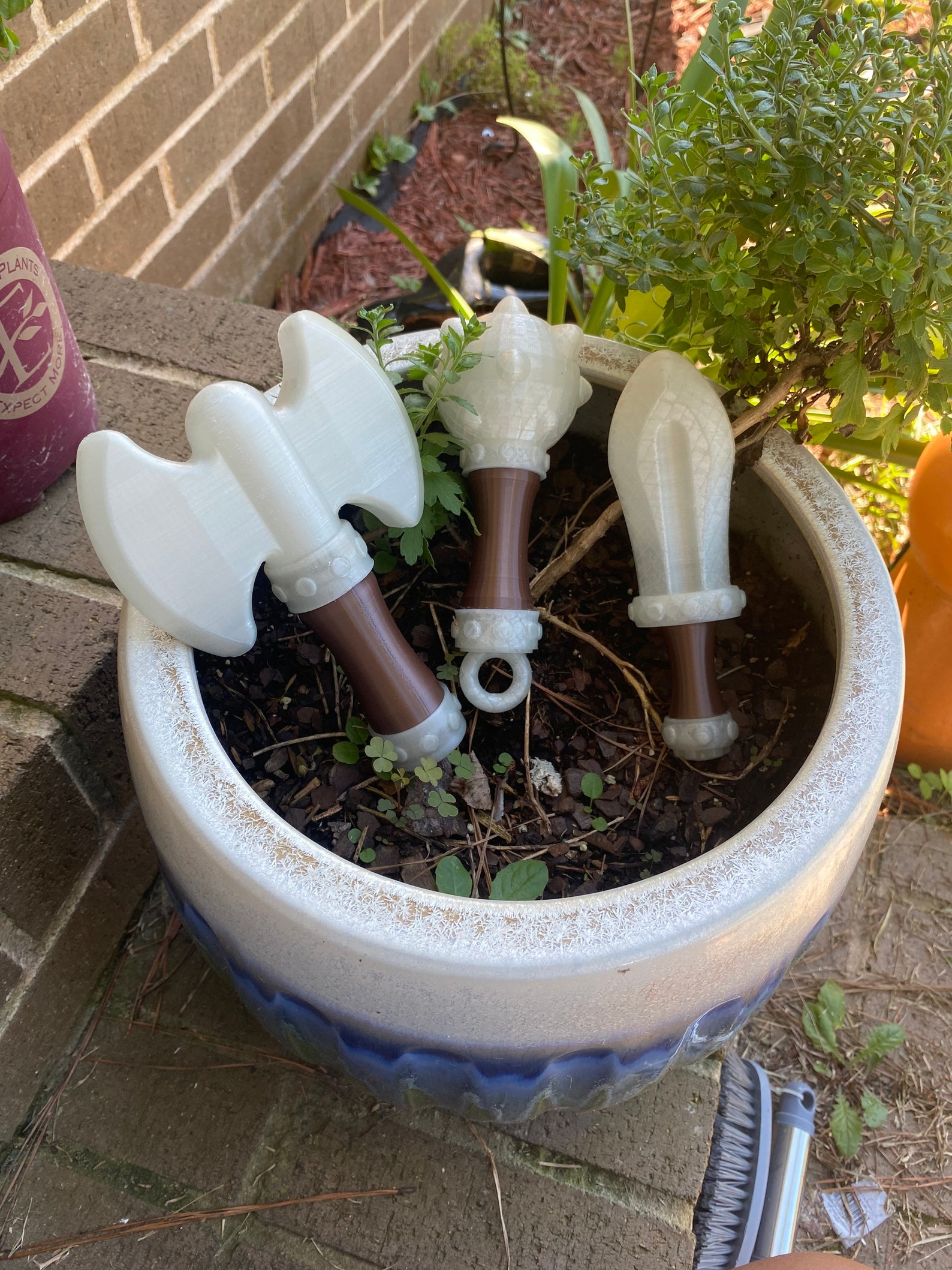 Babys First 3D Printed Weapon Rattles / Warrior or Battle Princess ...