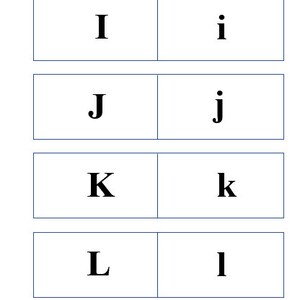 Alphabets Handout Featuring Upper Case and Lower Case; At-home Learning ...