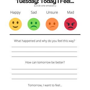 Daily Behavior Tracker, Behavior Charts, Weekly Behavior Worksheets - Etsy