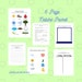 Science Worksheet Handout Set At-home Learning Practice Work Virtual ...