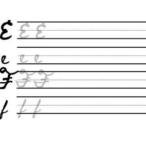 Cursive Writing Practice, Handwriting Worksheets, Printable Cursive ...