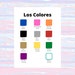 Colors in Spanish Handout Los Colores Worksheet At-home Learning and ...