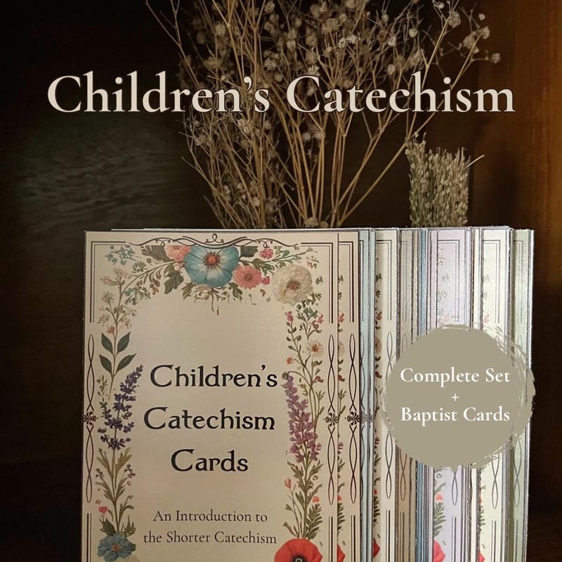 Catechism Card - Etsy