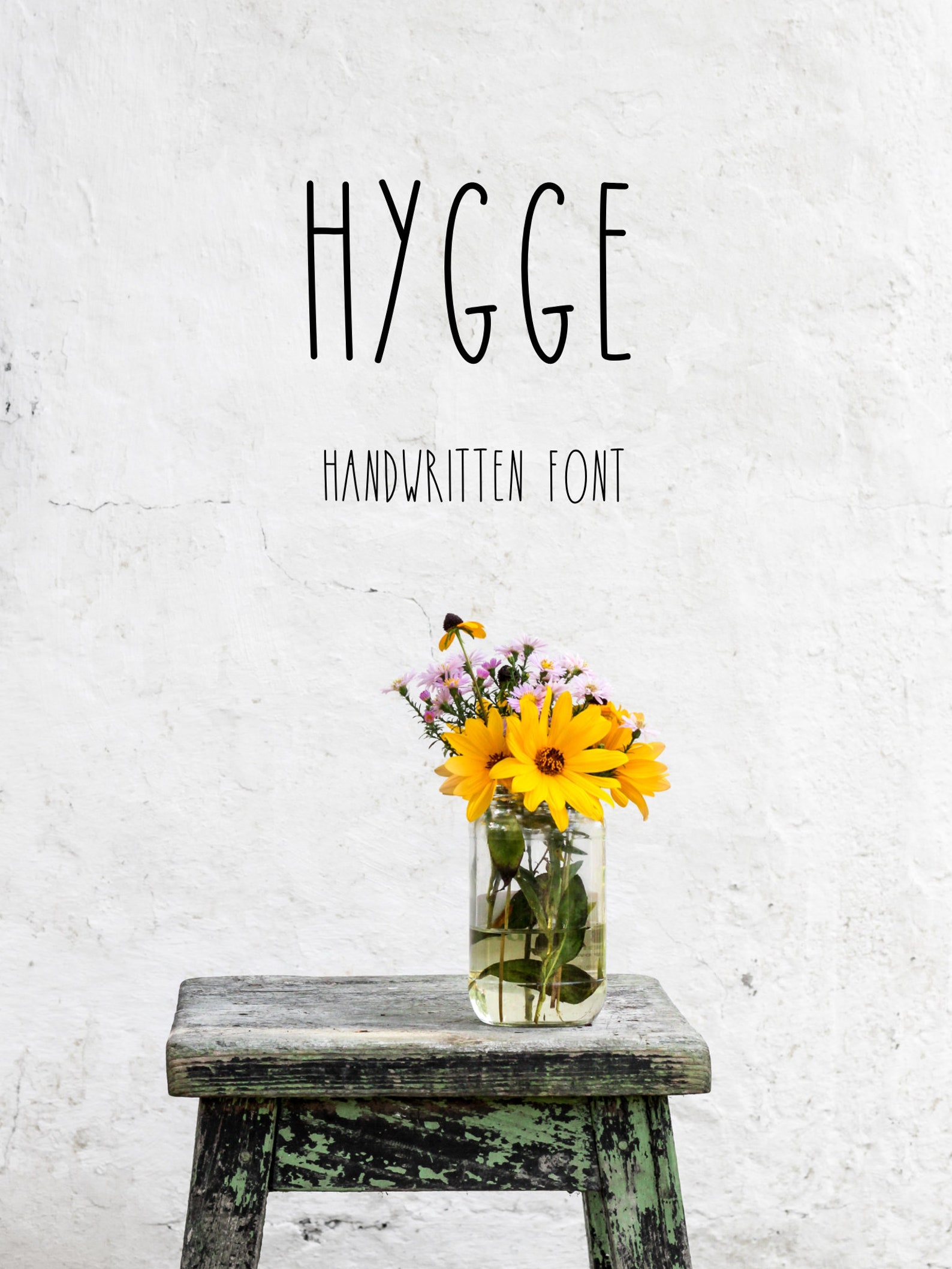 Hygge Font-handwritten Font - Etsy