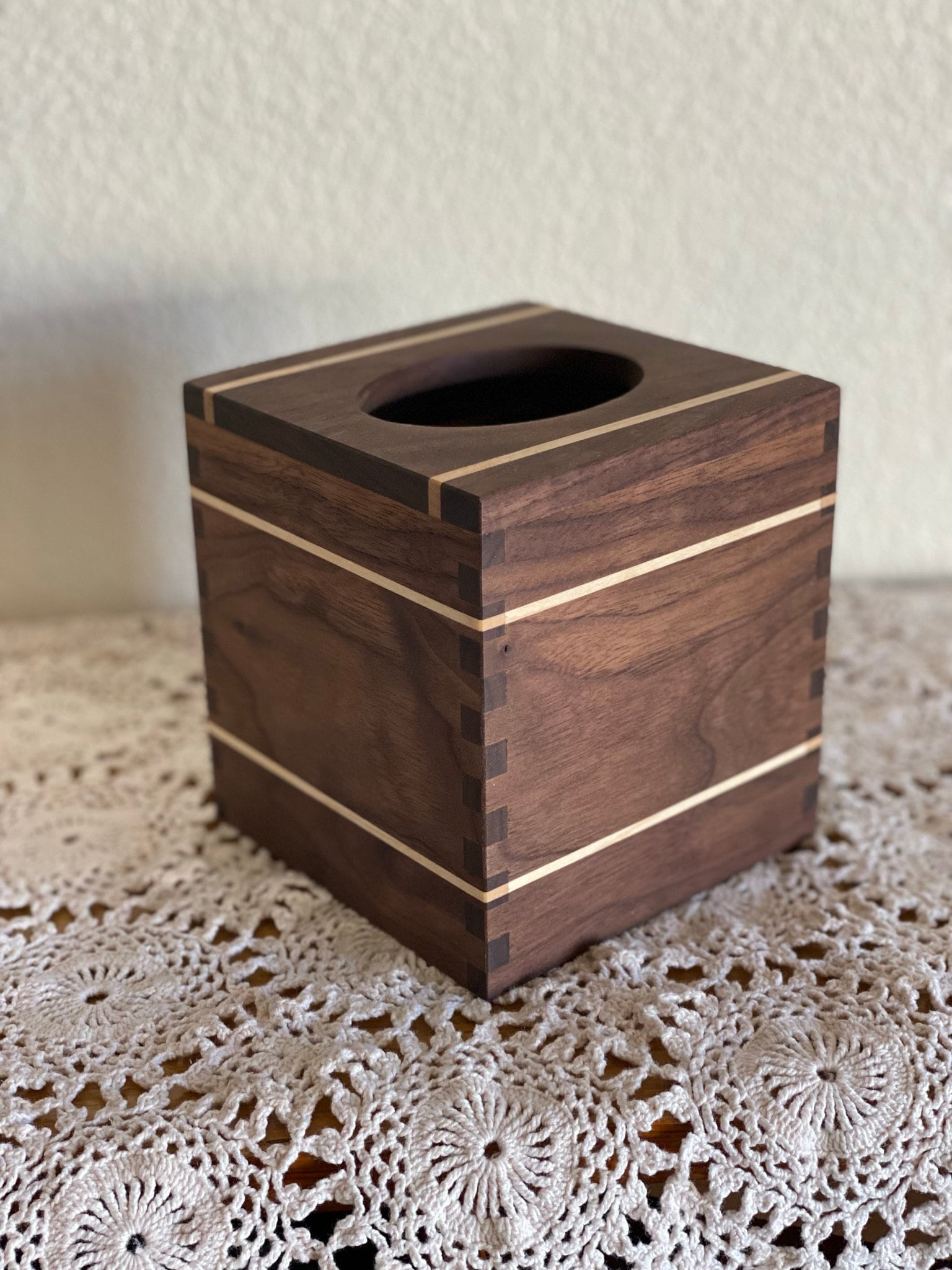 Wooden Tissue Box Cover - Etsy