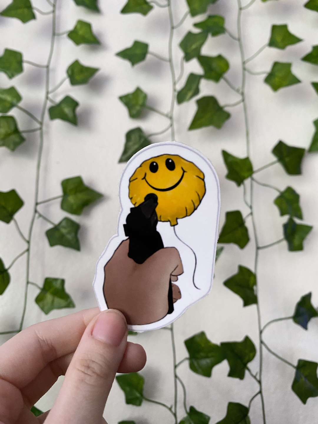 The emoticon Not Found Sticker / Great for Journaling - Etsy