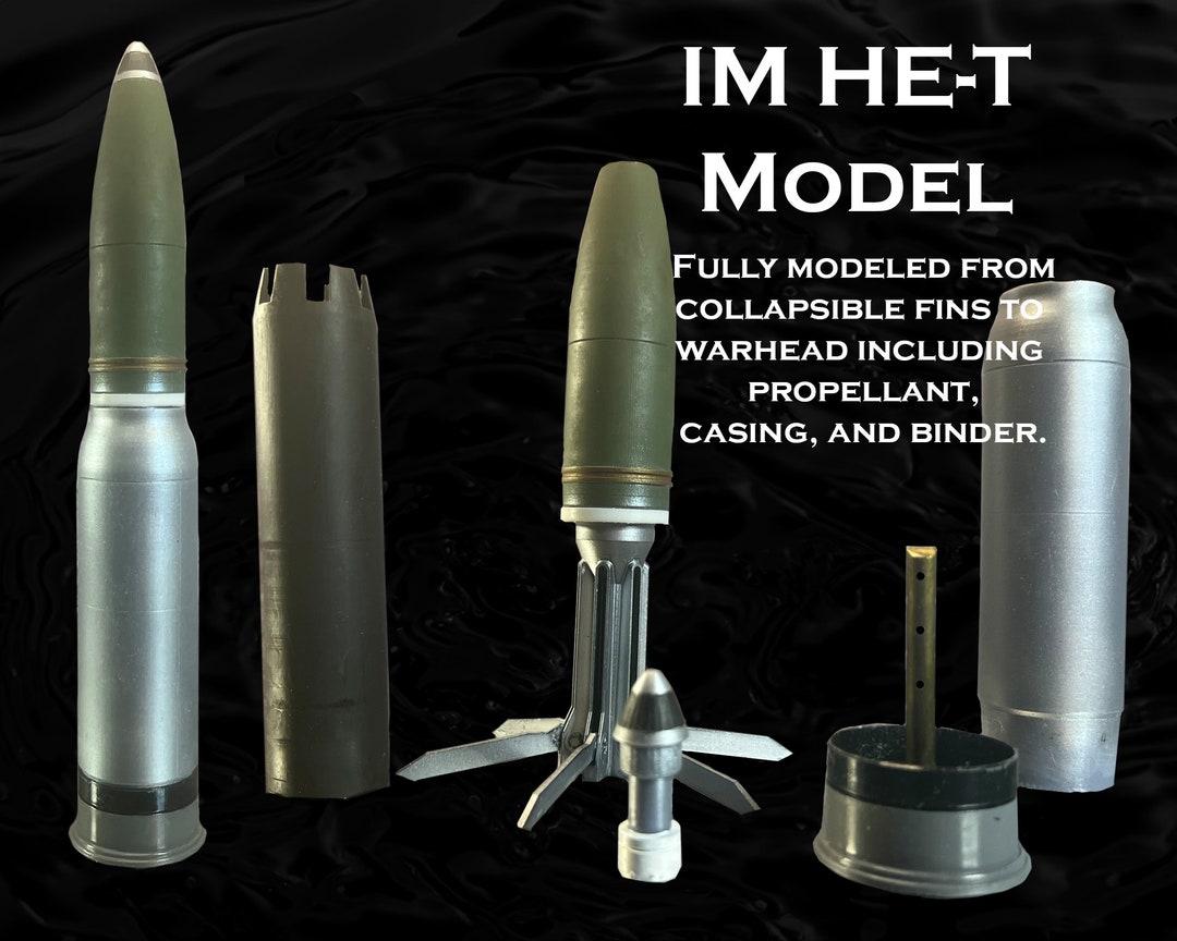 Commemorative 120mm IM HE-T M1A2 1:3 Scale Model Kit - Etsy