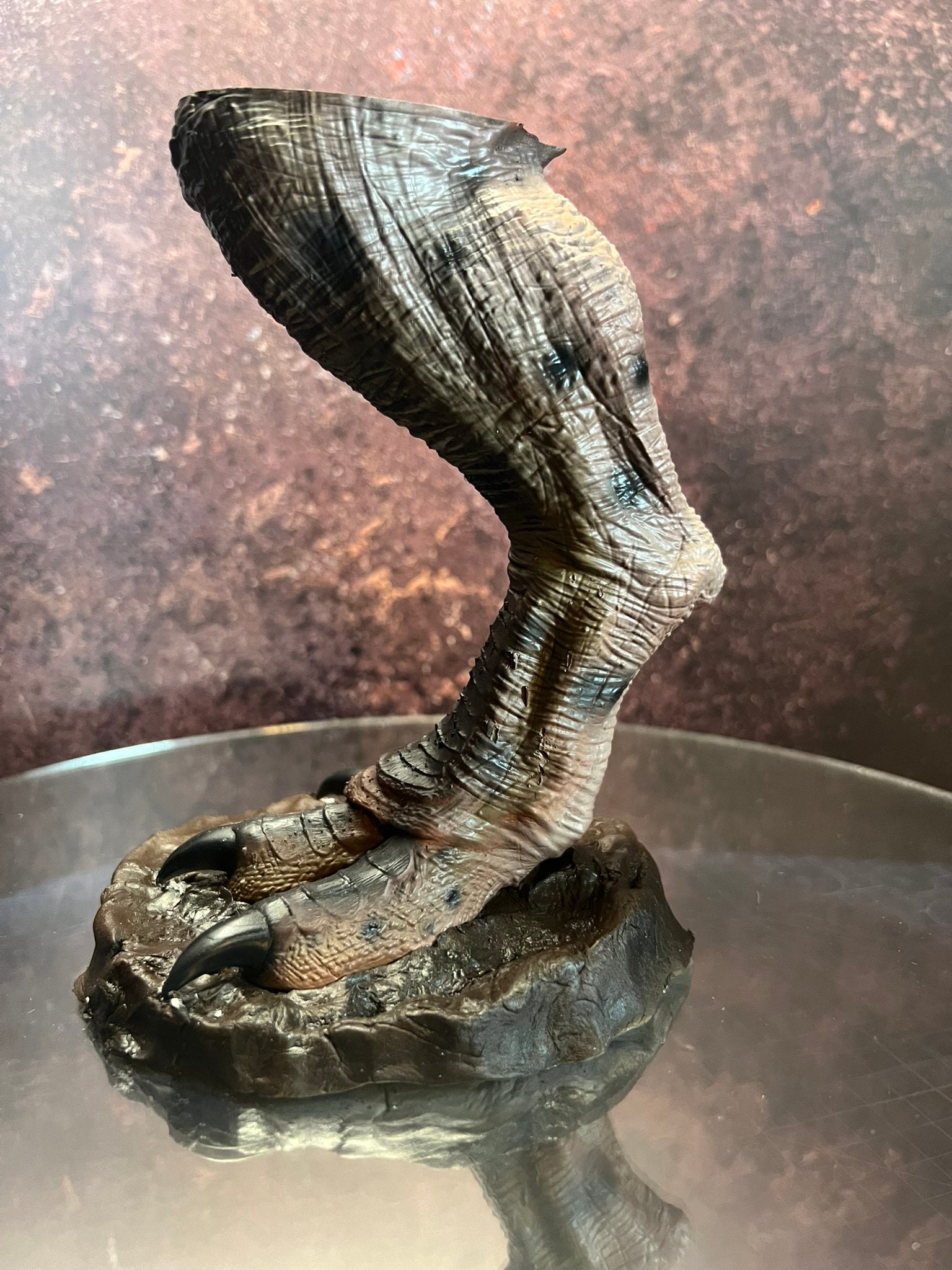 Scale Replica T Rex Foot Stepping in Mud From Jurassic Park - Etsy