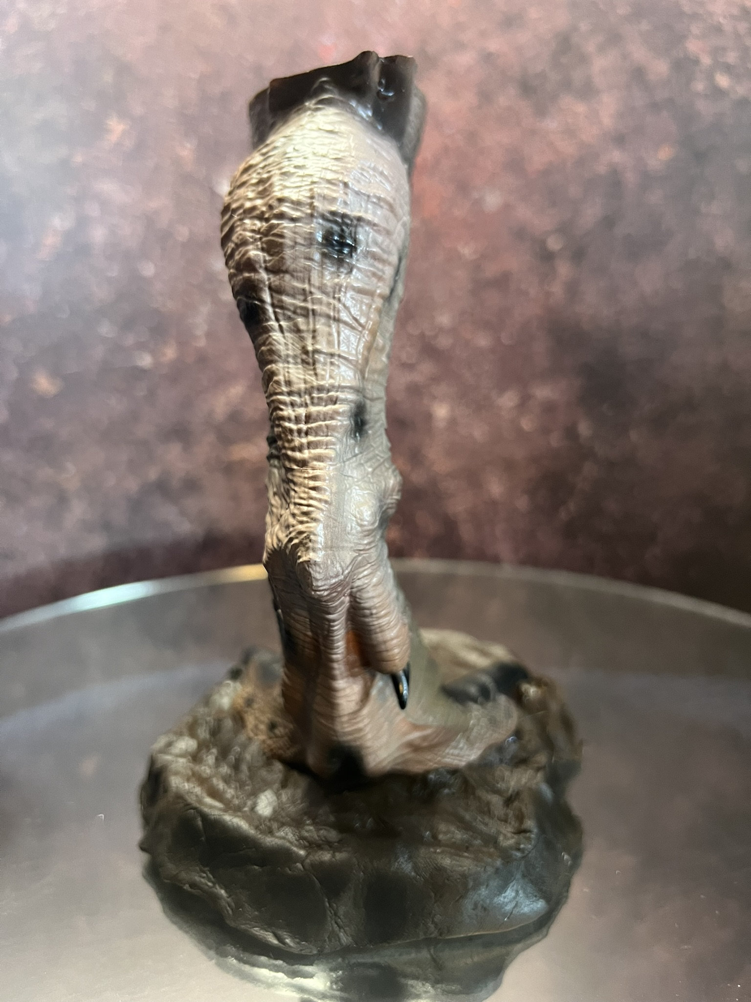 Scale Replica T Rex Foot Stepping in Mud From Jurassic Park - Etsy