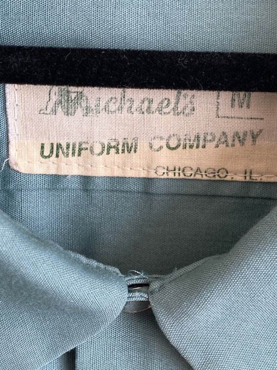 Vintage Michaels Uniform Company Work Shirt Embroider… - Gem