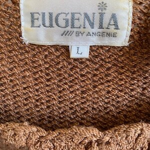 Vintage Eugenia by Angenie 80's Angora Sequin Leather Metallic ...