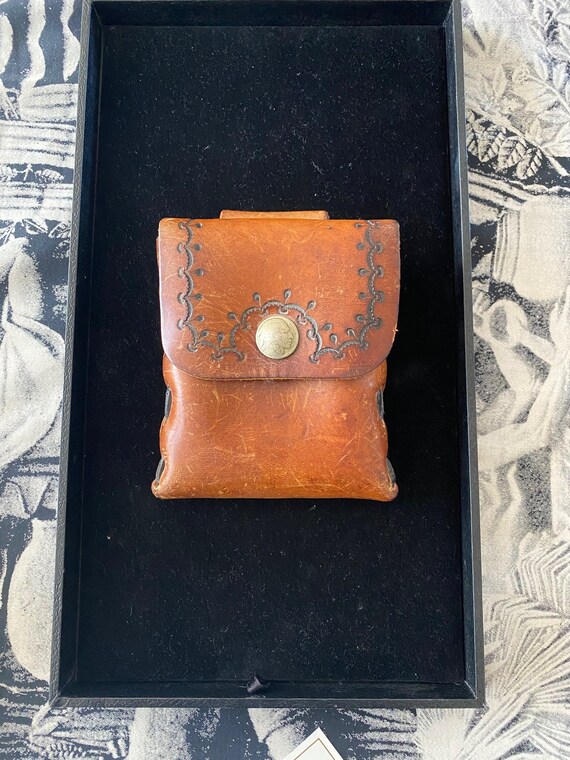 Vintage Omega Brown Utility Belt With Brass Arrow Hea… - Gem