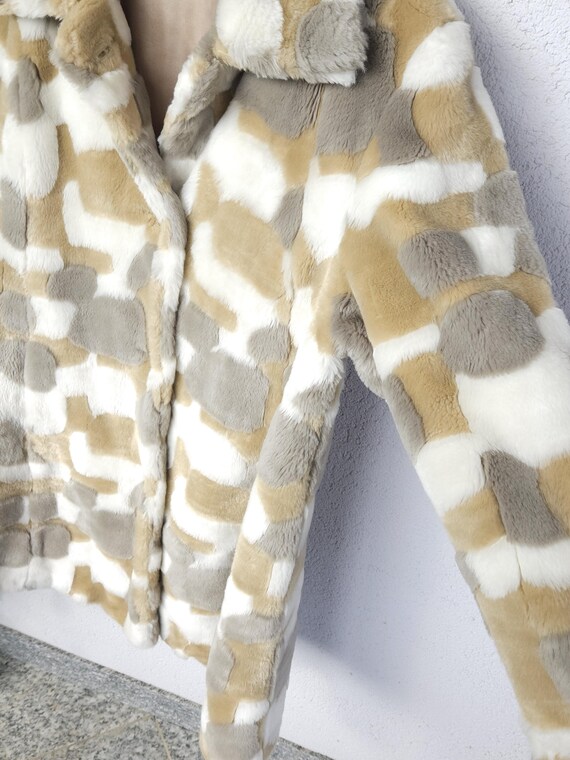 Y2k cute edgy cow spots print coat transitional coat … - Gem