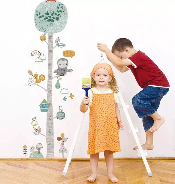 Wall Chart Height Sticker. - Etsy