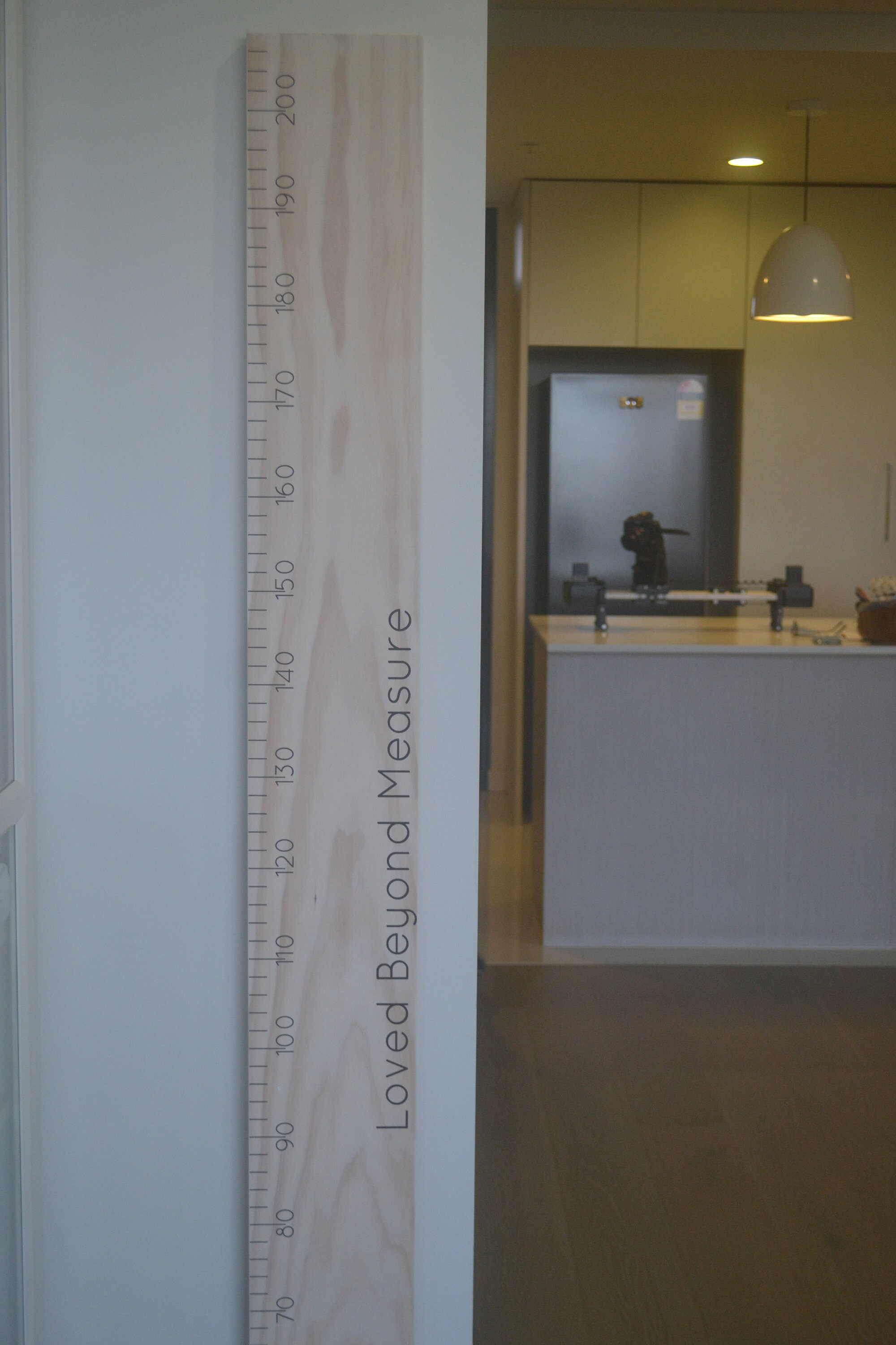 DIY Ruler Height Chart Vinyl Decal Kit - Etsy