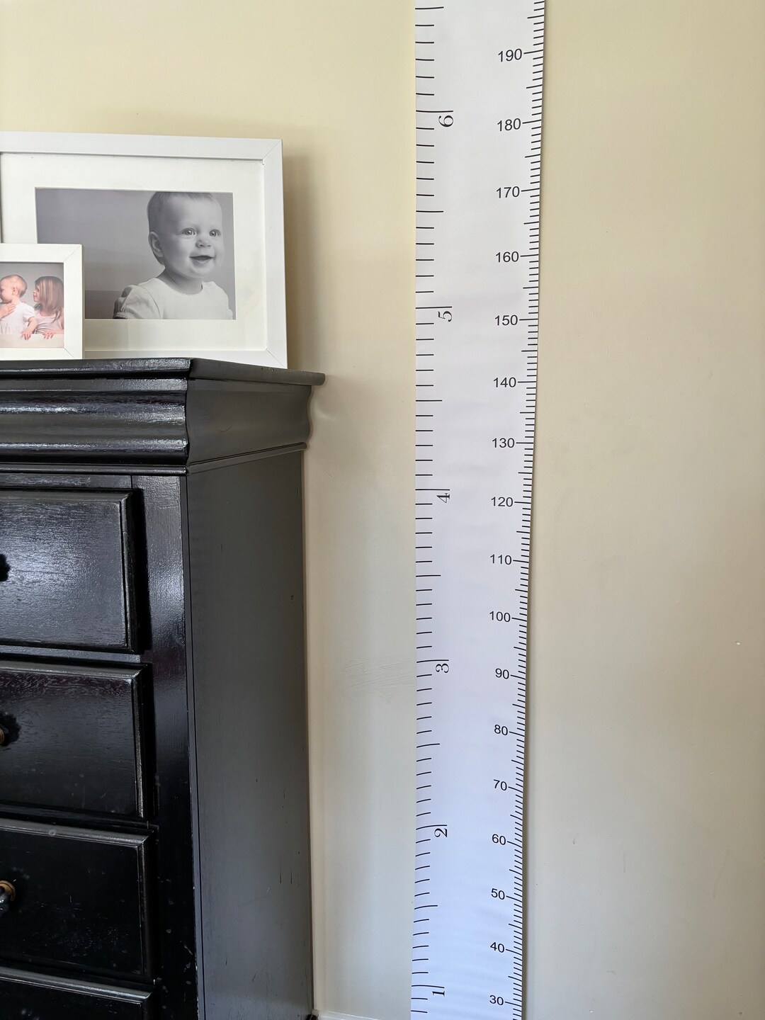 Canvas Height Chart - Can Be Personalised. Growth Chart. Ruler. - Etsy