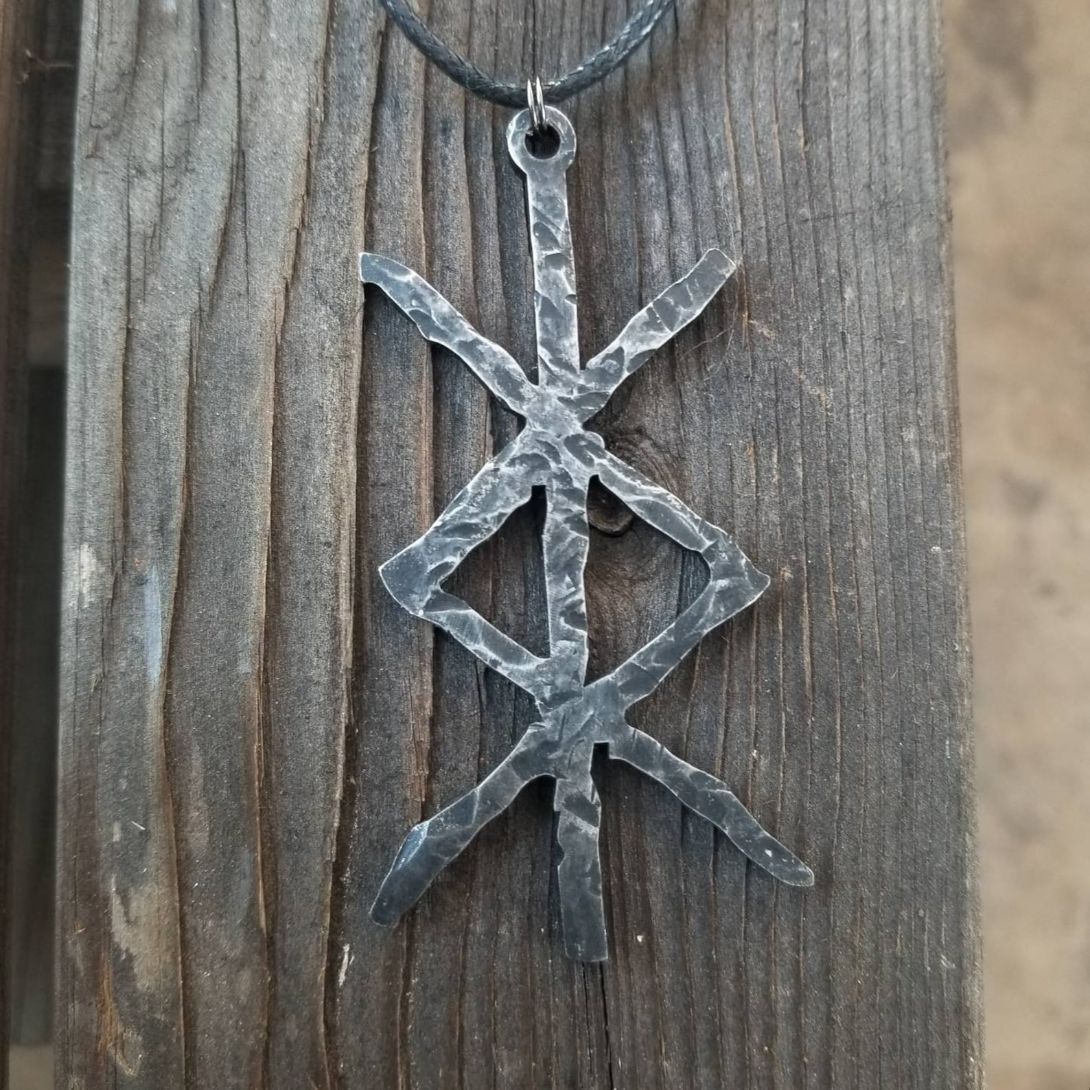 Bind-Rune Ingwaz Isa Talisman Norse Pagan Protection | Etsy