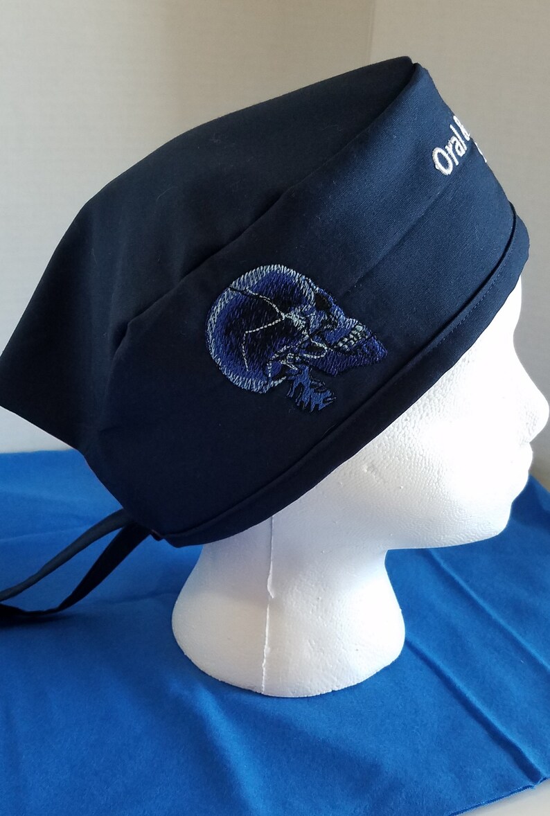 Surgical Scrub Cap, Embroidered With Logo - Etsy