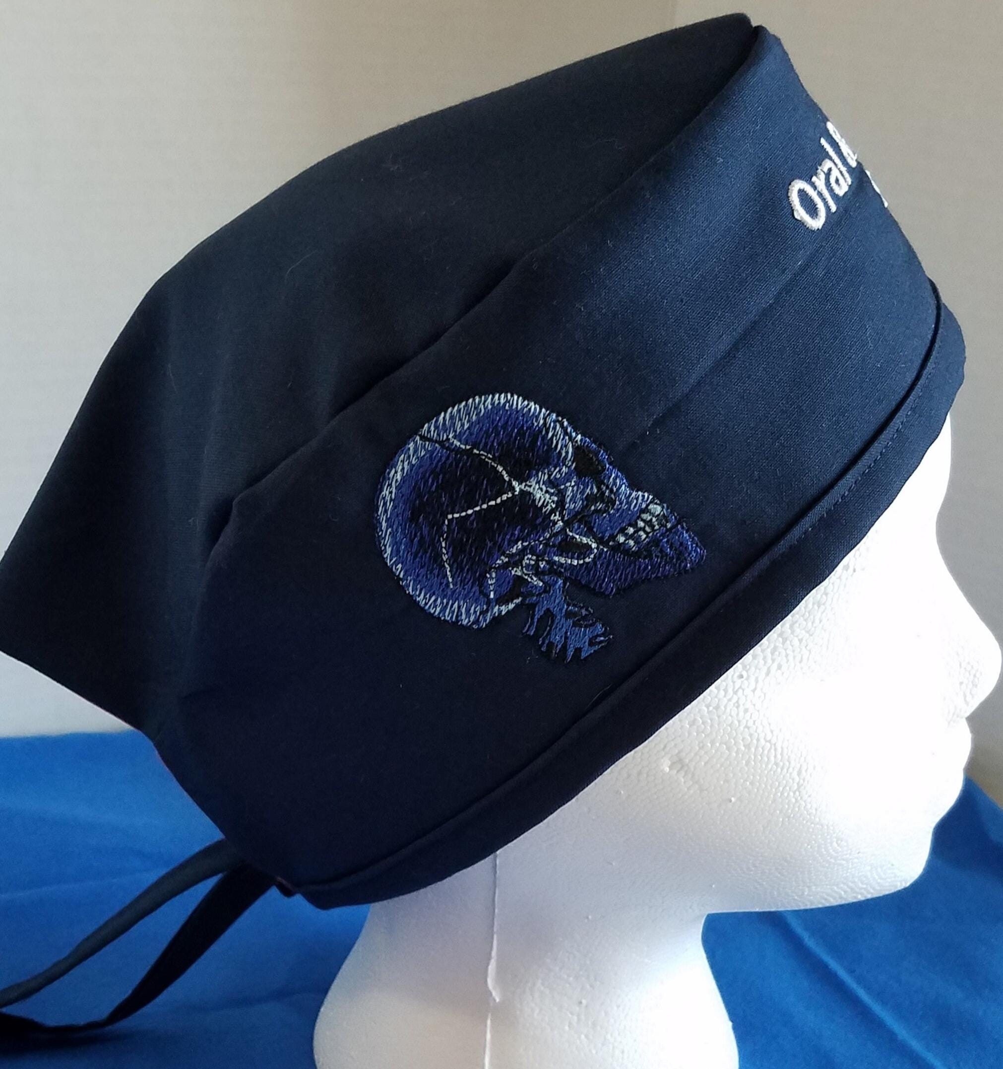 Surgical Scrub Cap, Embroidered With Logo - Etsy