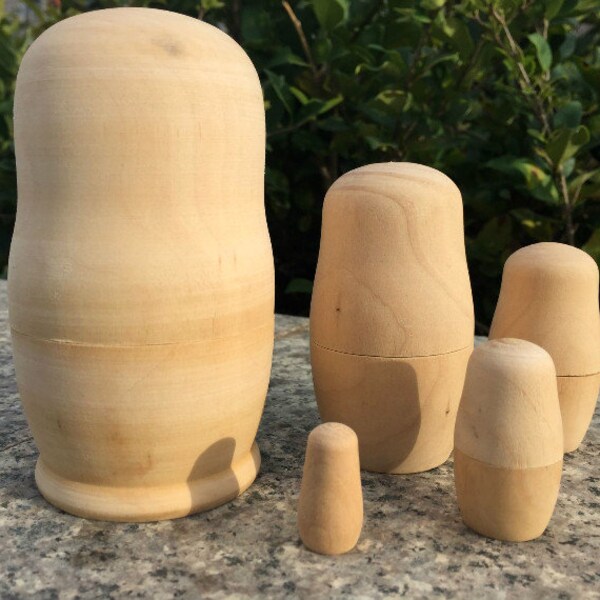 Blank Matryoshka Dolls - Etsy