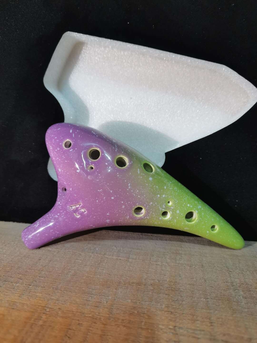 Ocarina Vessel Flute Xun Tsuchibue C Major 12 Fingers Holes Ceramic ...