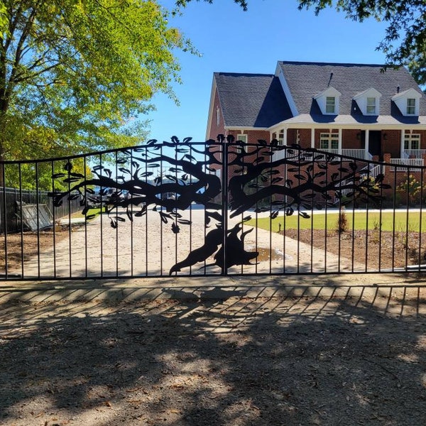 Tree of Life Metal Gate - Etsy