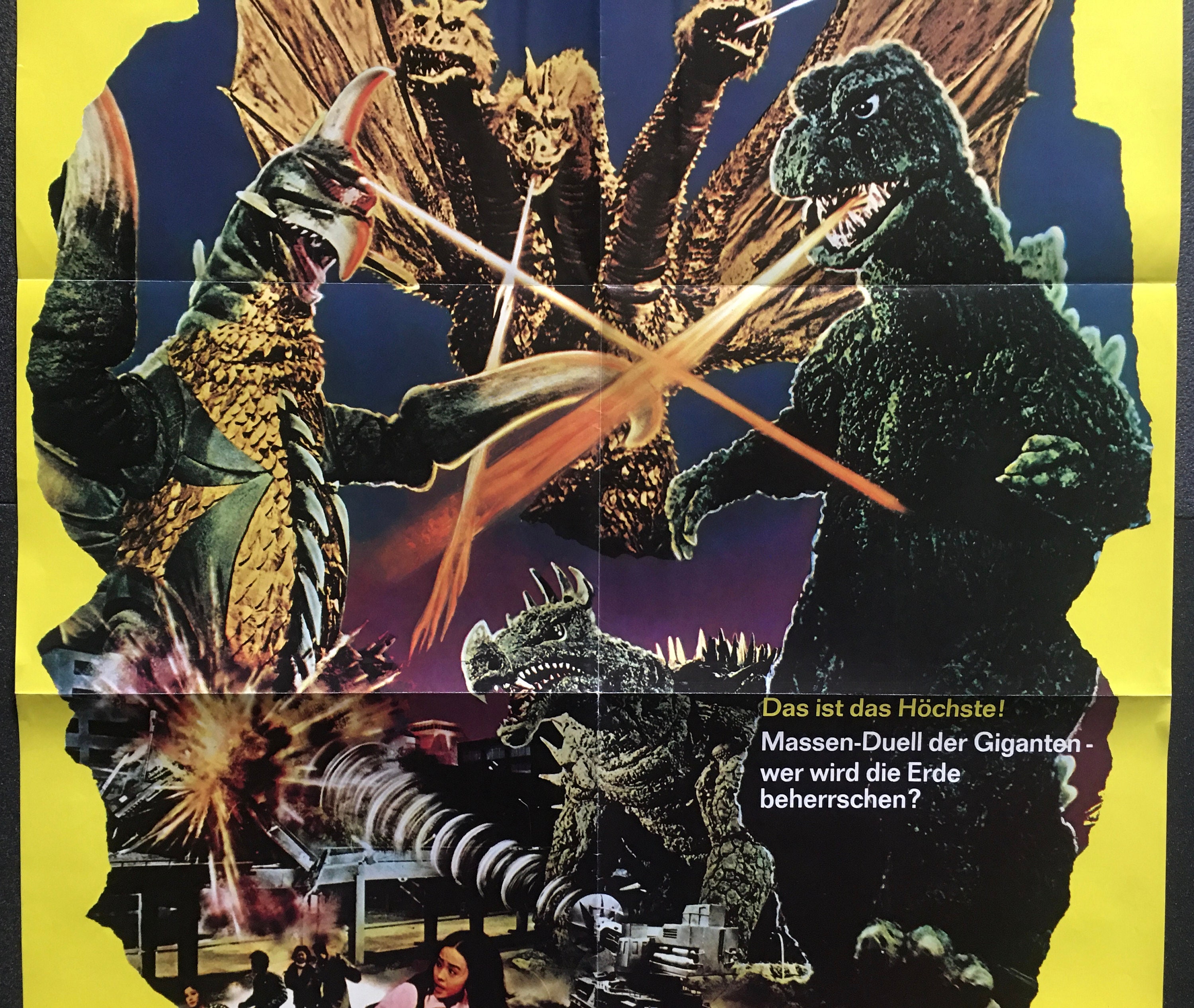Godzilla Vs Gigan Poster
