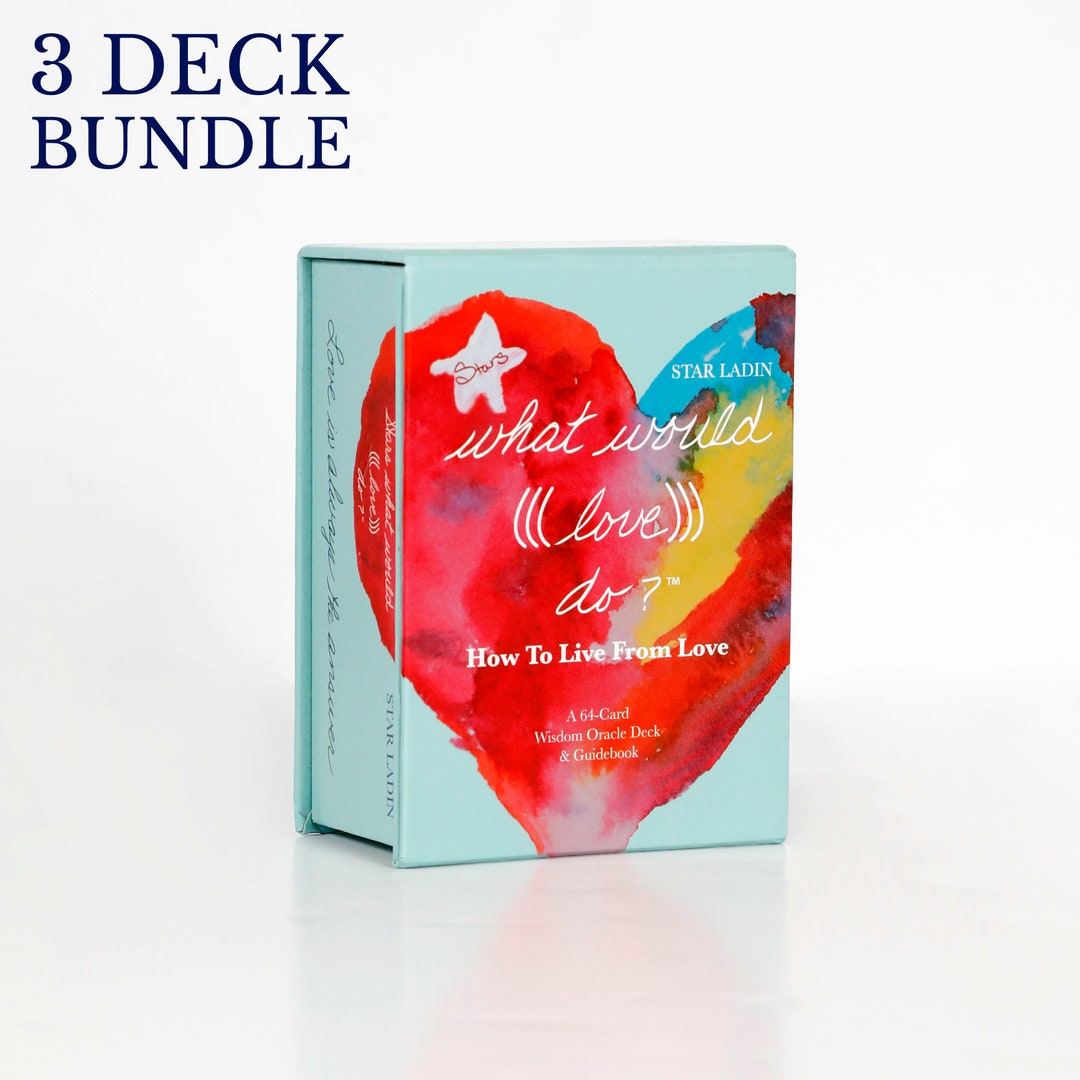 3 Card Deck Bundle - Etsy