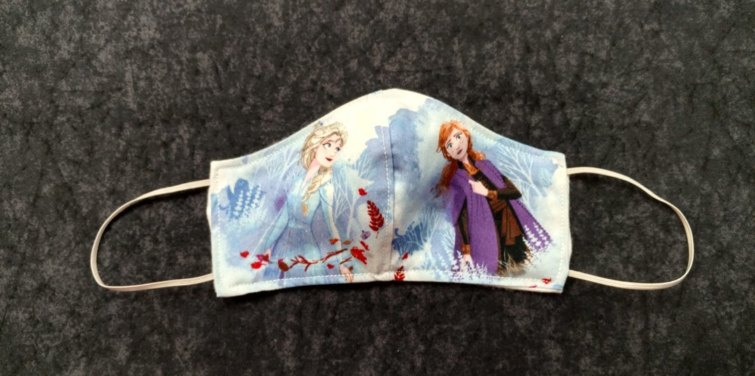 Handmade Frozen's Elsa and Anna Face Masks Child & Adult - Etsy