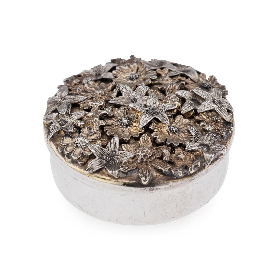 Modern 20th Century Stuart Devlin Solid Silver Trinket Box C.1978 - Etsy