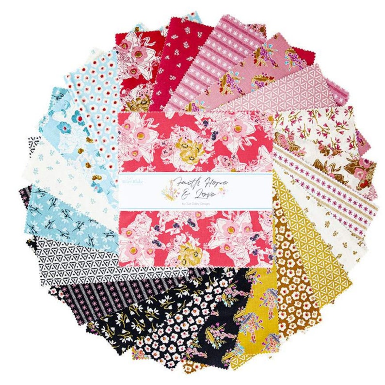 Faith Hope and Love 42 Pc 10 Layer Cake by Sue - Etsy
