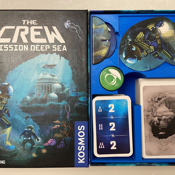 The Crew Deep Sea Board Game - Etsy