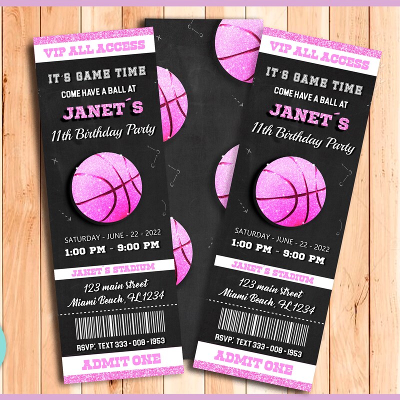 Basketball Invites - Etsy