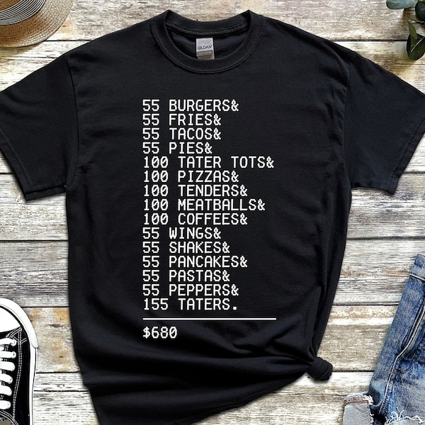 55 Burgers 55 Fries I Think You Should Leave Shirt - Etsy