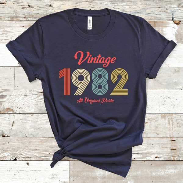 Vintage 1982 Tshirt - Etsy