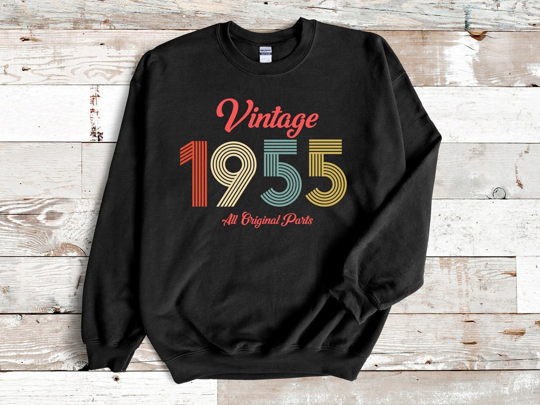 Vintage 1955 All Original Parts Vintage Sweatshirt 1955 - Etsy
