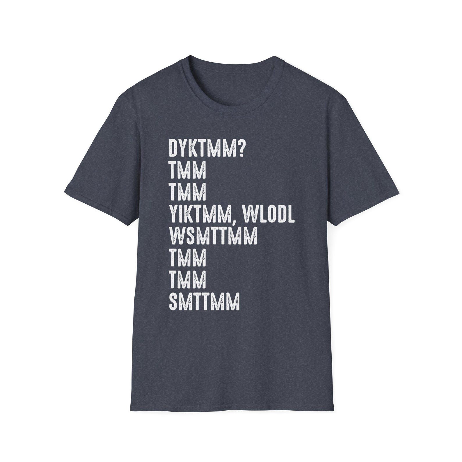 Unisex "do You Know the Muffin Man Dyktmm" T-shirt: Pop Culture Humor ...