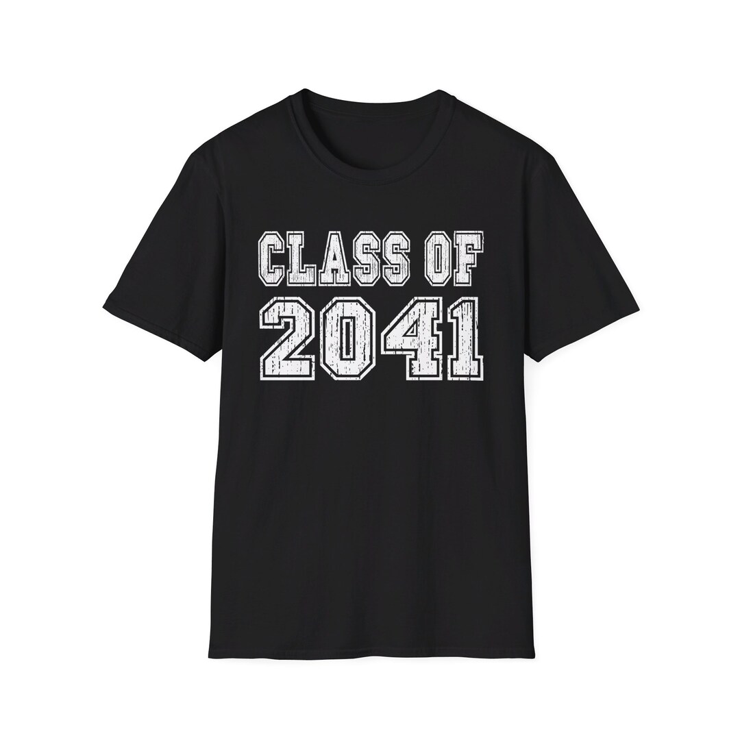 Class of 2041 Kindergarten Graduation Vintage Retro Funny T-shirt - Etsy