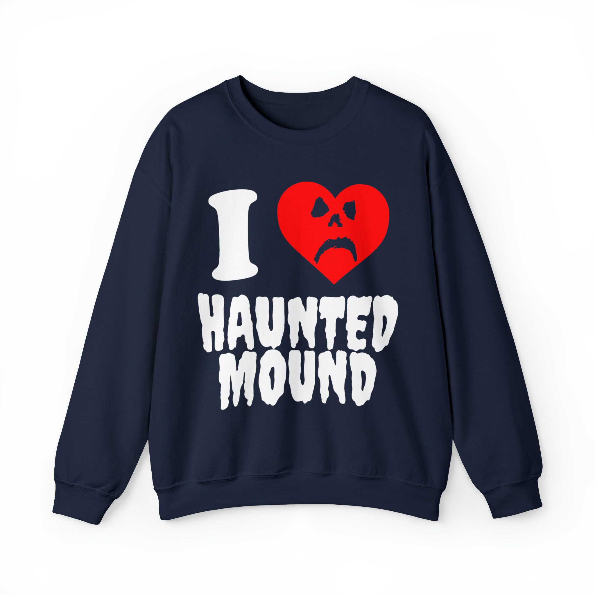 I Love Haunted Mound Funny Harold Heart Halloween Rap Music - Etsy