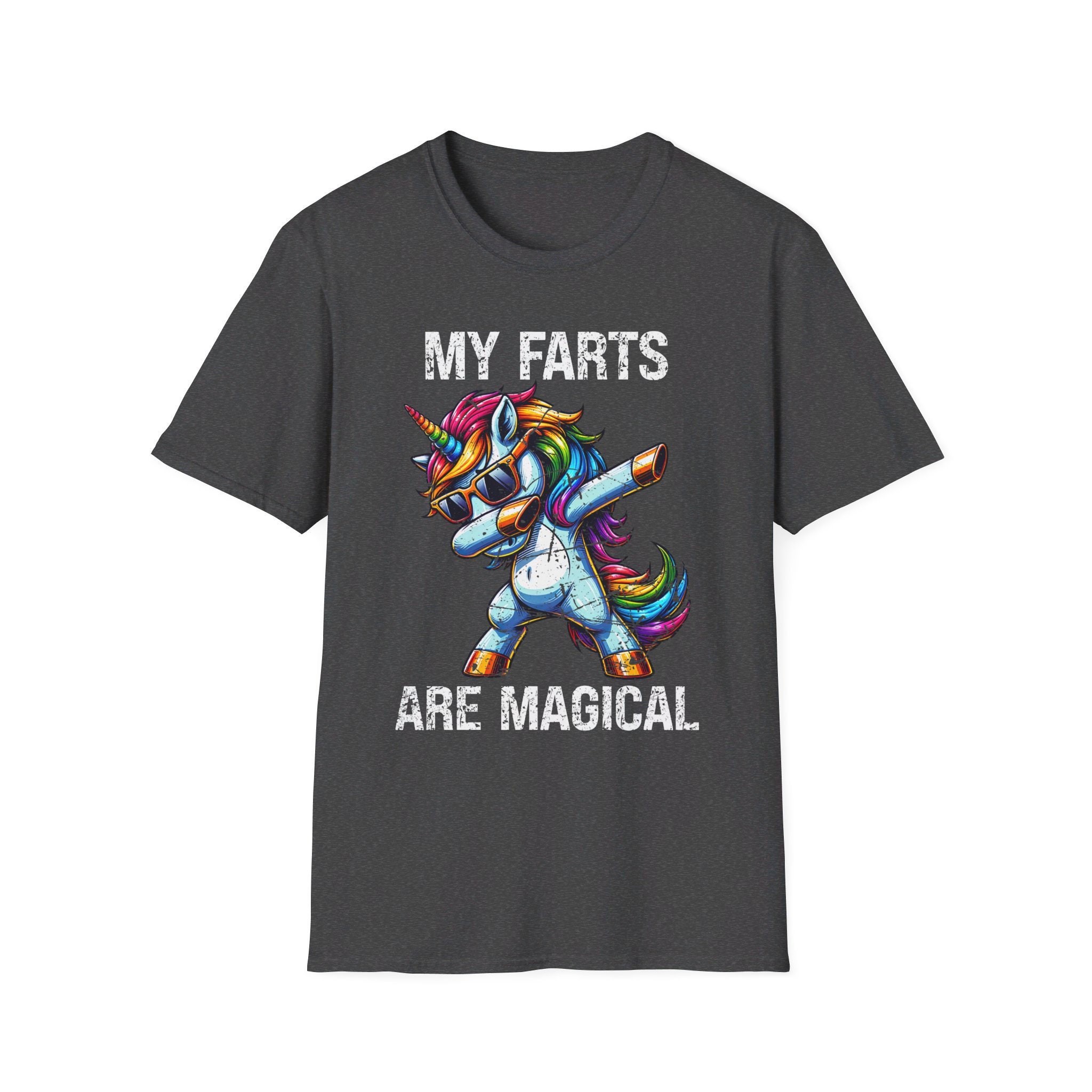 My Farts Are Magical Rainbow Unicorn Funny Birthday Party Humor Quote T ...