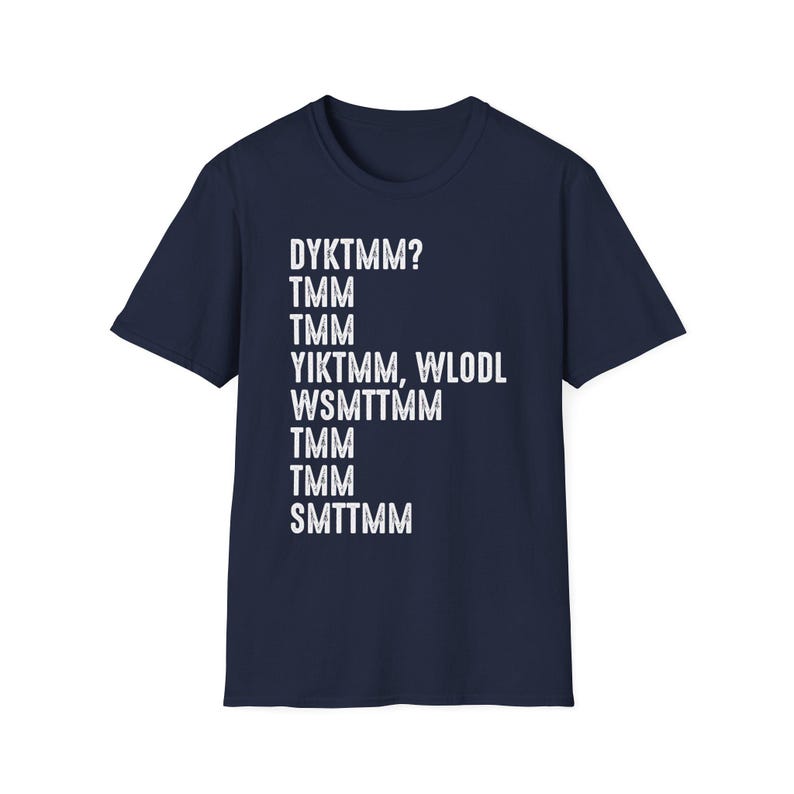 Unisex "do You Know the Muffin Man Dyktmm" T-shirt: Pop Culture Humor ...