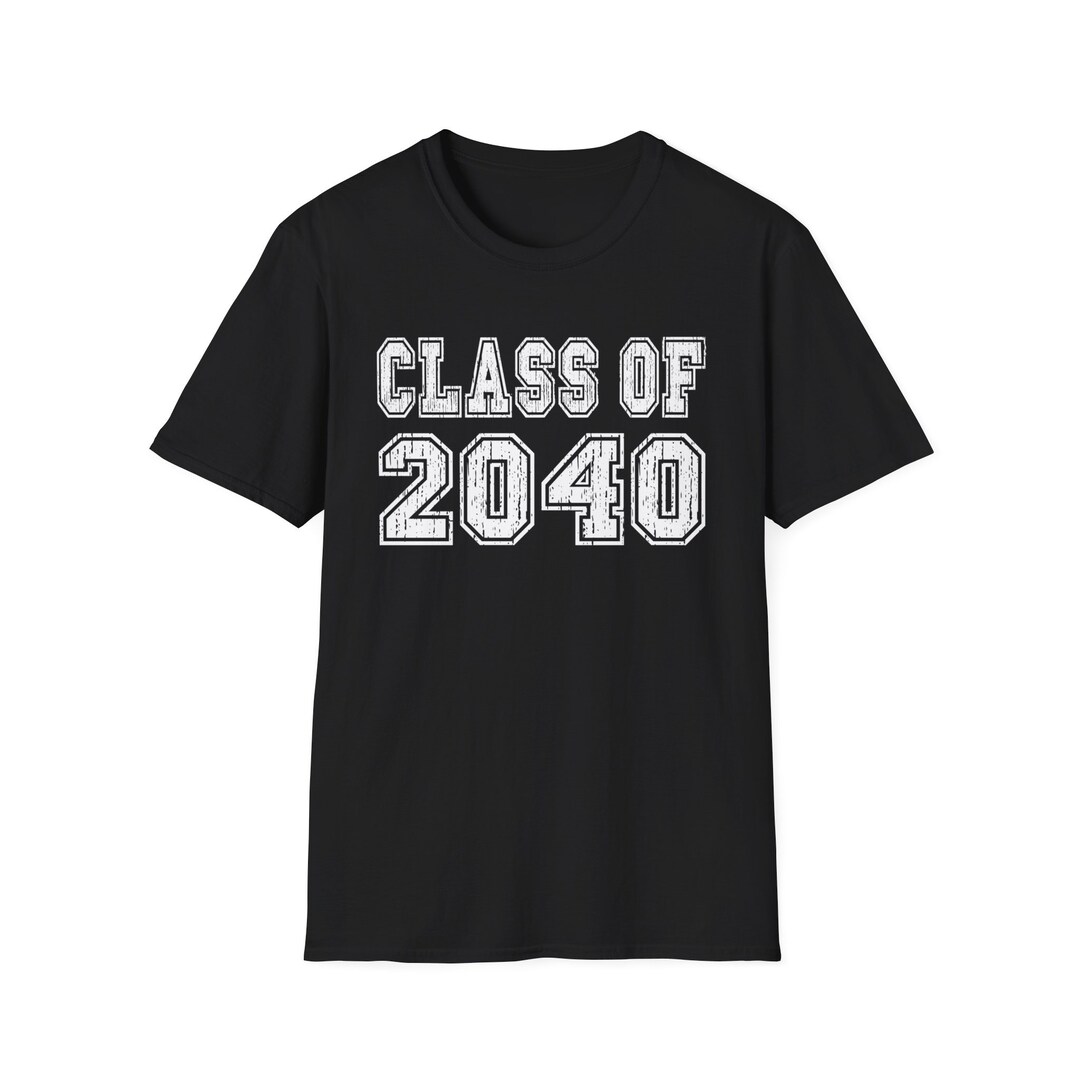 Class of 2040 Kindergarten Graduation Vintage Retro Funny T-shirt - Etsy