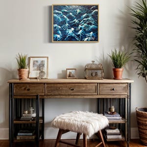 Formless and Empty, Waters, Ocean, Genesis 1, Creation, Biblical Art ...