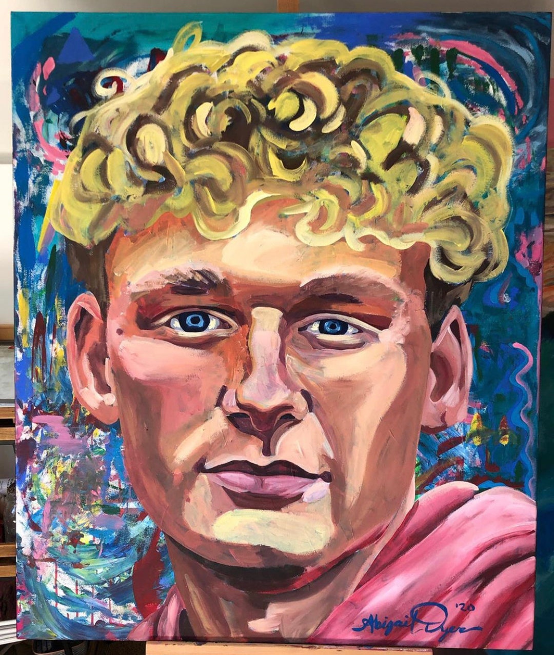 Custom 3x4ft Abstract Realism Portrait - Etsy