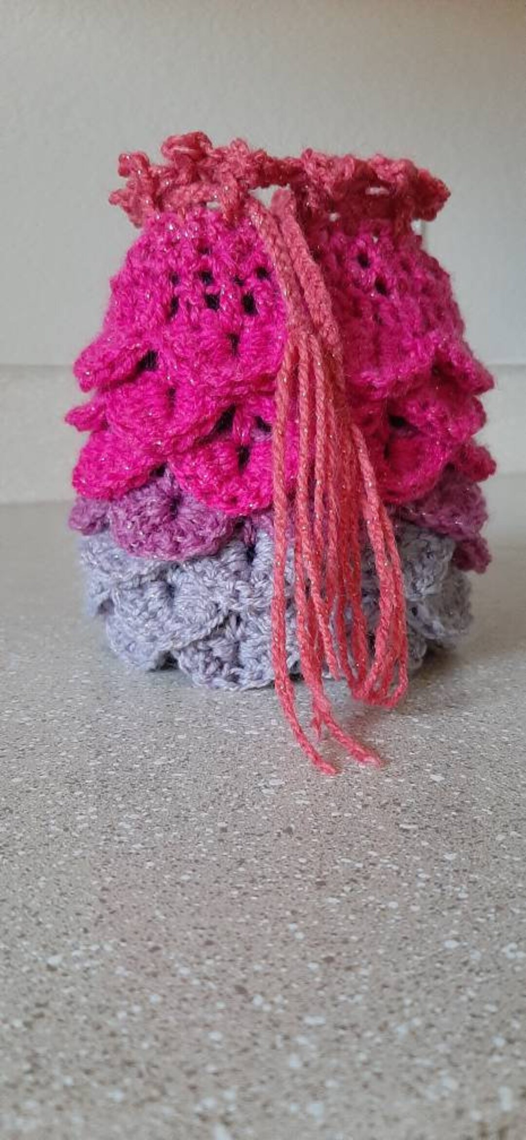 Colorful Dragon Scale Pouch (small) - Etsy