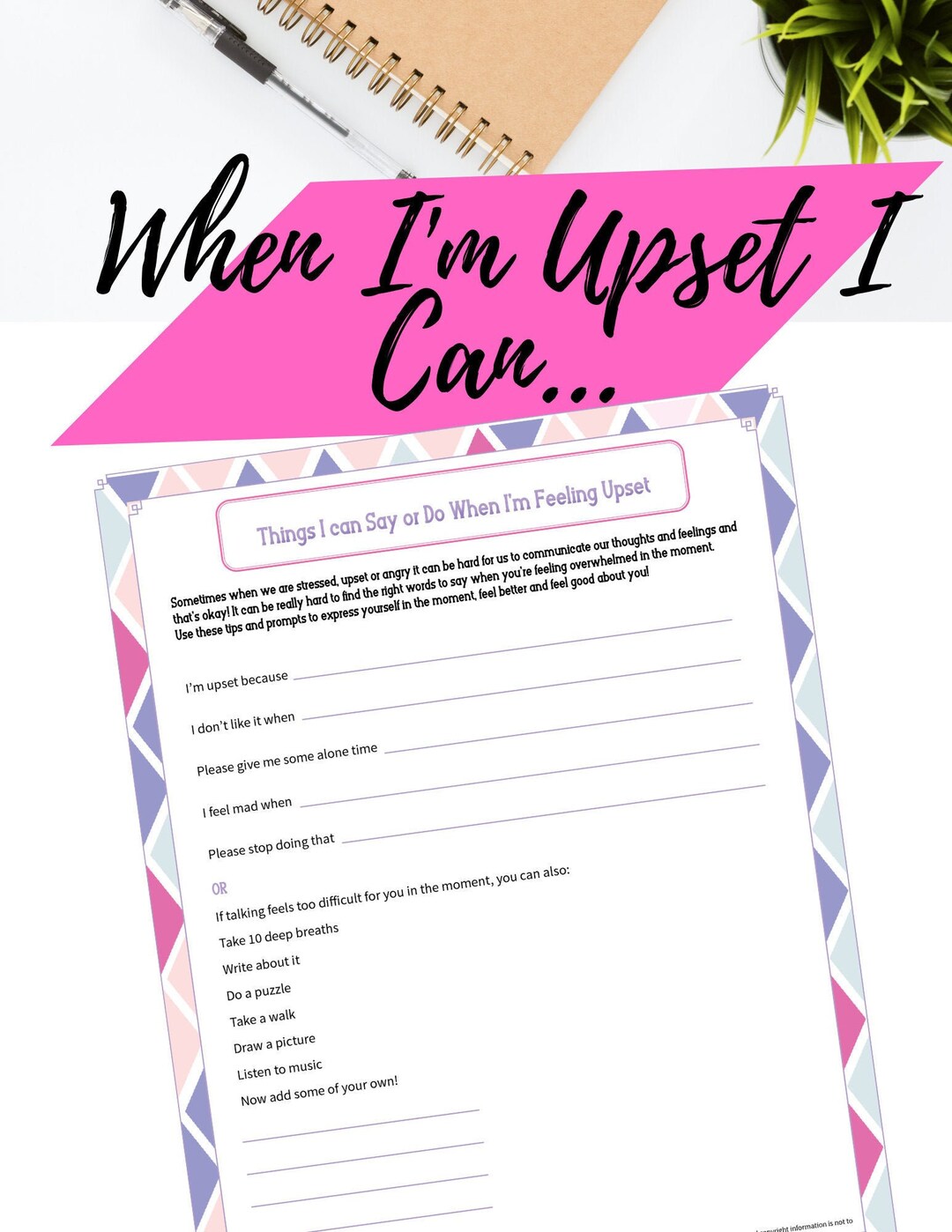 Using My Words Printable Worksheet - Etsy